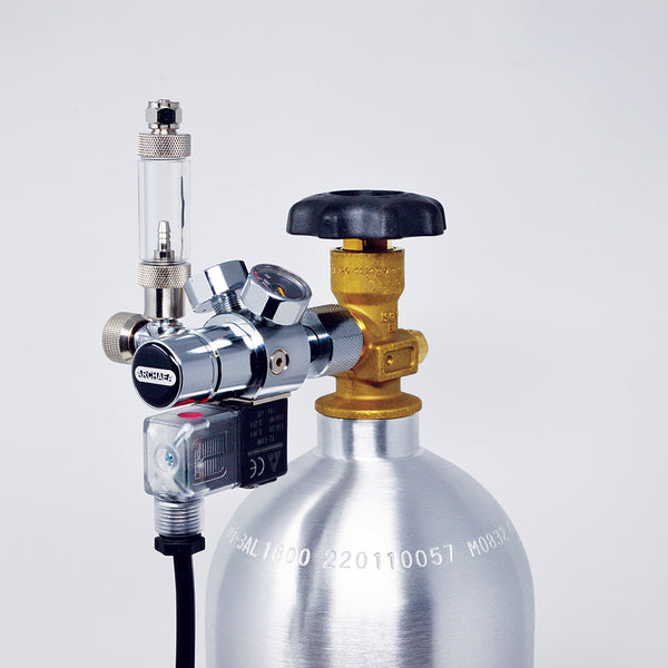 Archaea AccuPRO CO2 Metal bubble counter W/Check Valve (Screw-on type ...